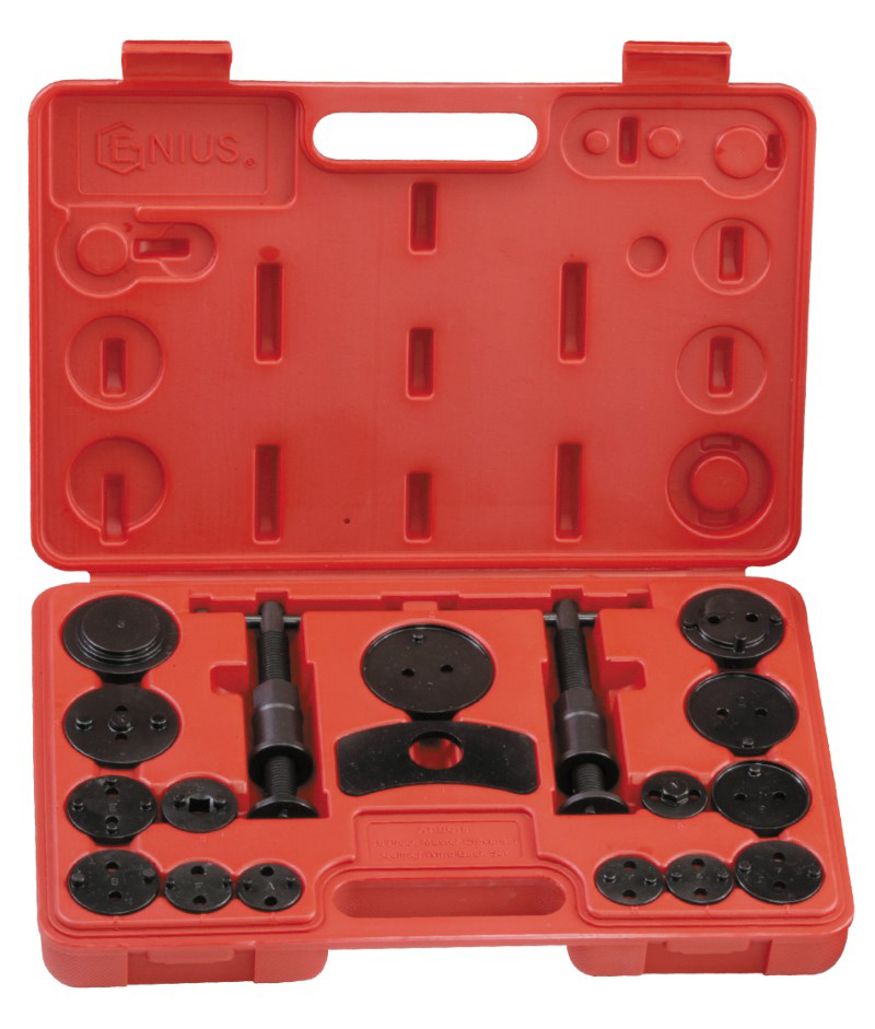 18 Piece Master Universal Caliper Wind Back Set - Genius